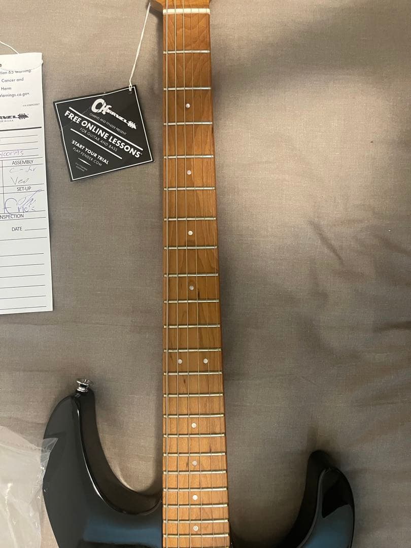 シャーベル　Charvel PRO-MOD DK24 HH 2PT CM 黒