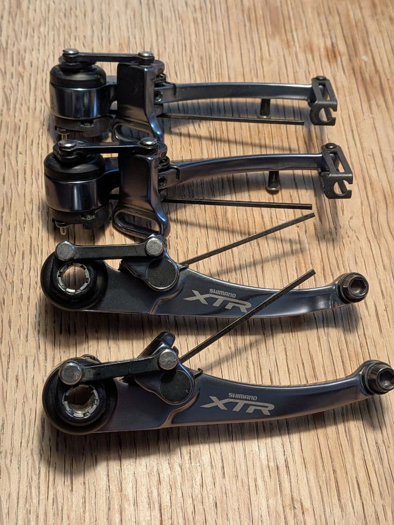 □ SHIMANO シマノ XTR BR-M960 パラレルリンク Vブレーキ
