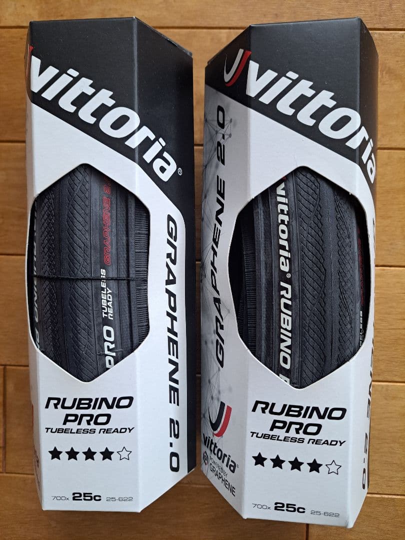 vittoria ルビノプロ G2.0　Rubino Pro 2本　TLR