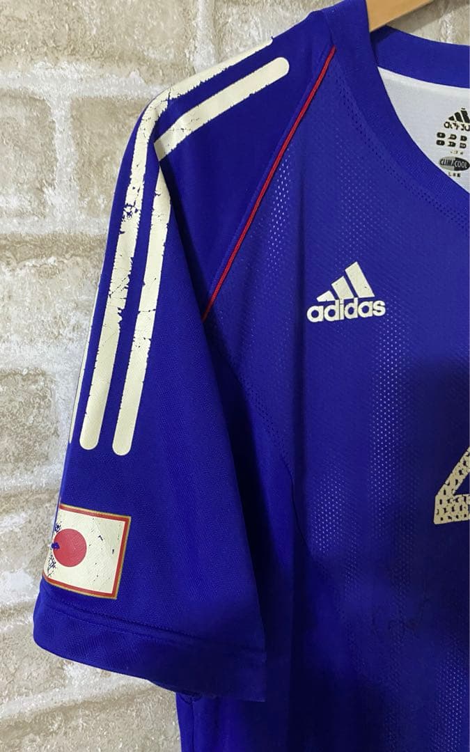 ビンテージ　00s 2002年　adidas メンズM ユニフォーム　森岡隆三
