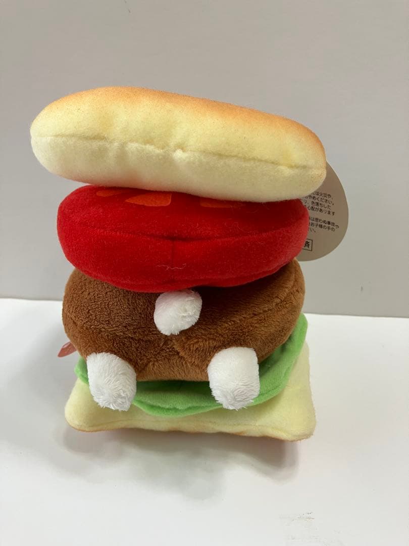 にゃんにゃんにゃんこ　にゃんこバーガー　タグ付き　2004年　サンエックス正規品