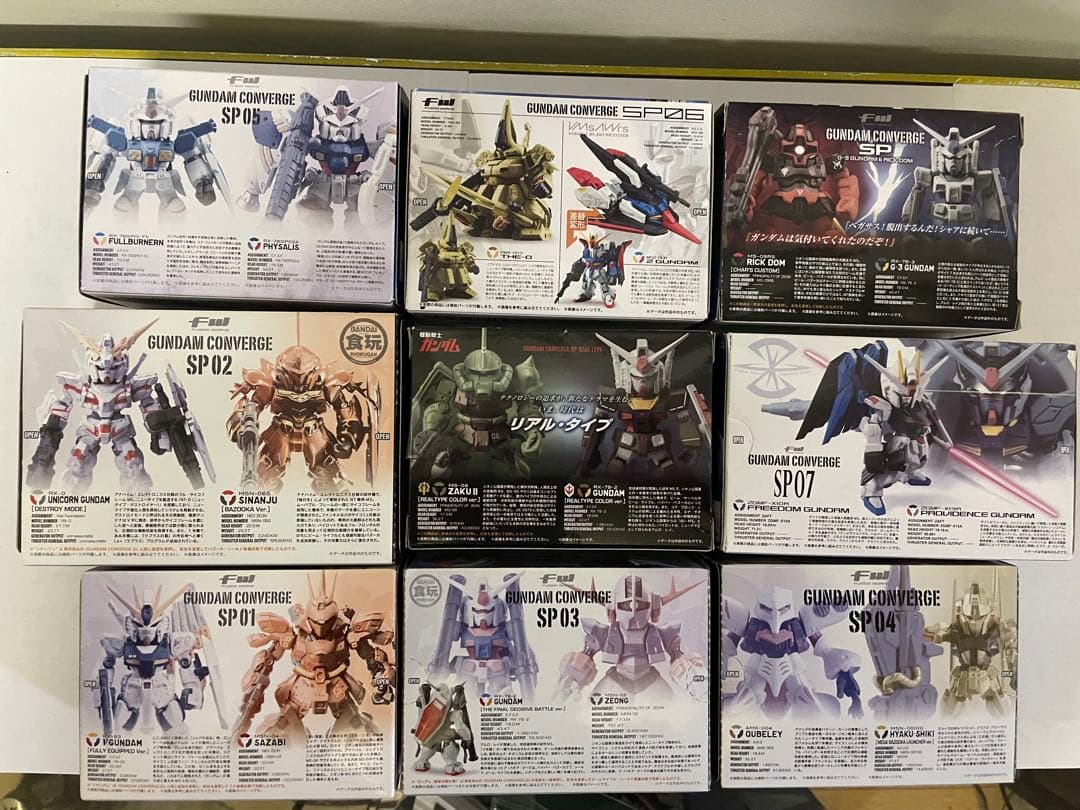 GUNDAM CONVERGE フィギュア　SP+EX ガンダムコンバージ
