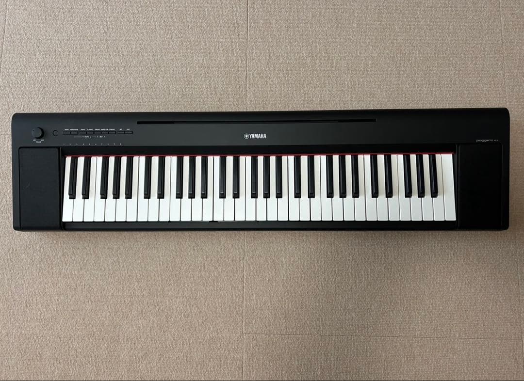 Yamaha 電子ピアノ piaggero NP-15 3年保証　未使用