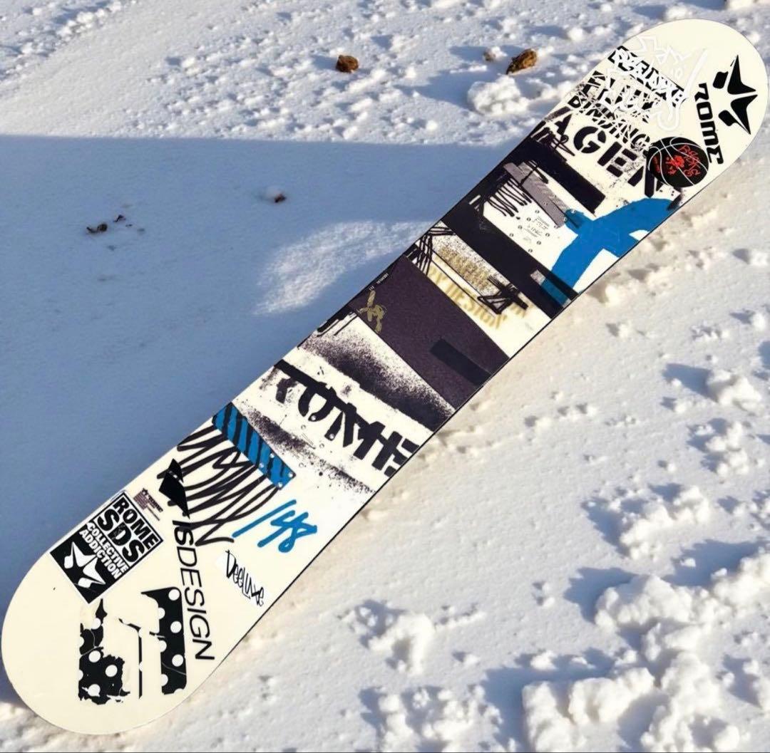 【良品】 ROME SDS ローム AGENT 148cm スノーボード