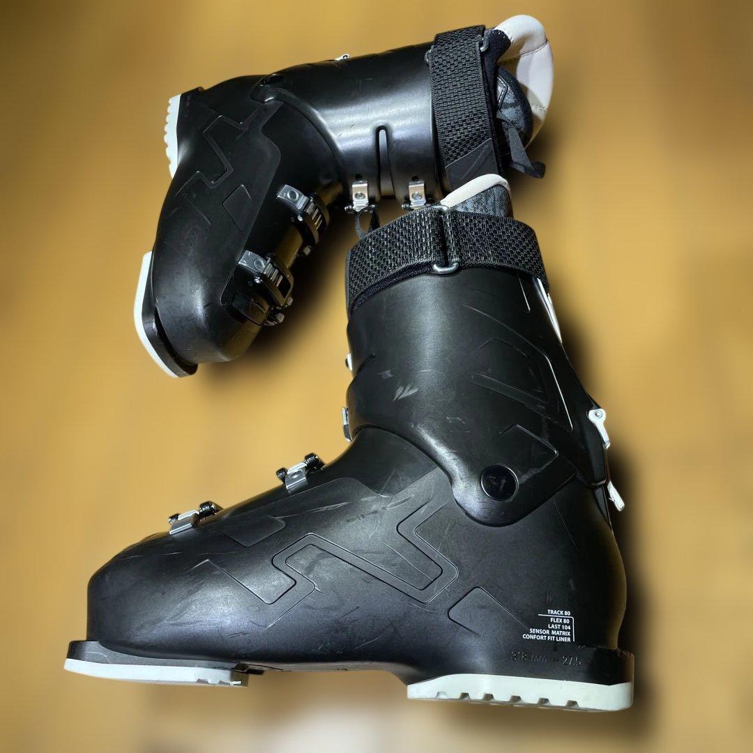 幅広軽量ROSSIGNOL TRACK80 27.0-27.5cmハイク切替機能