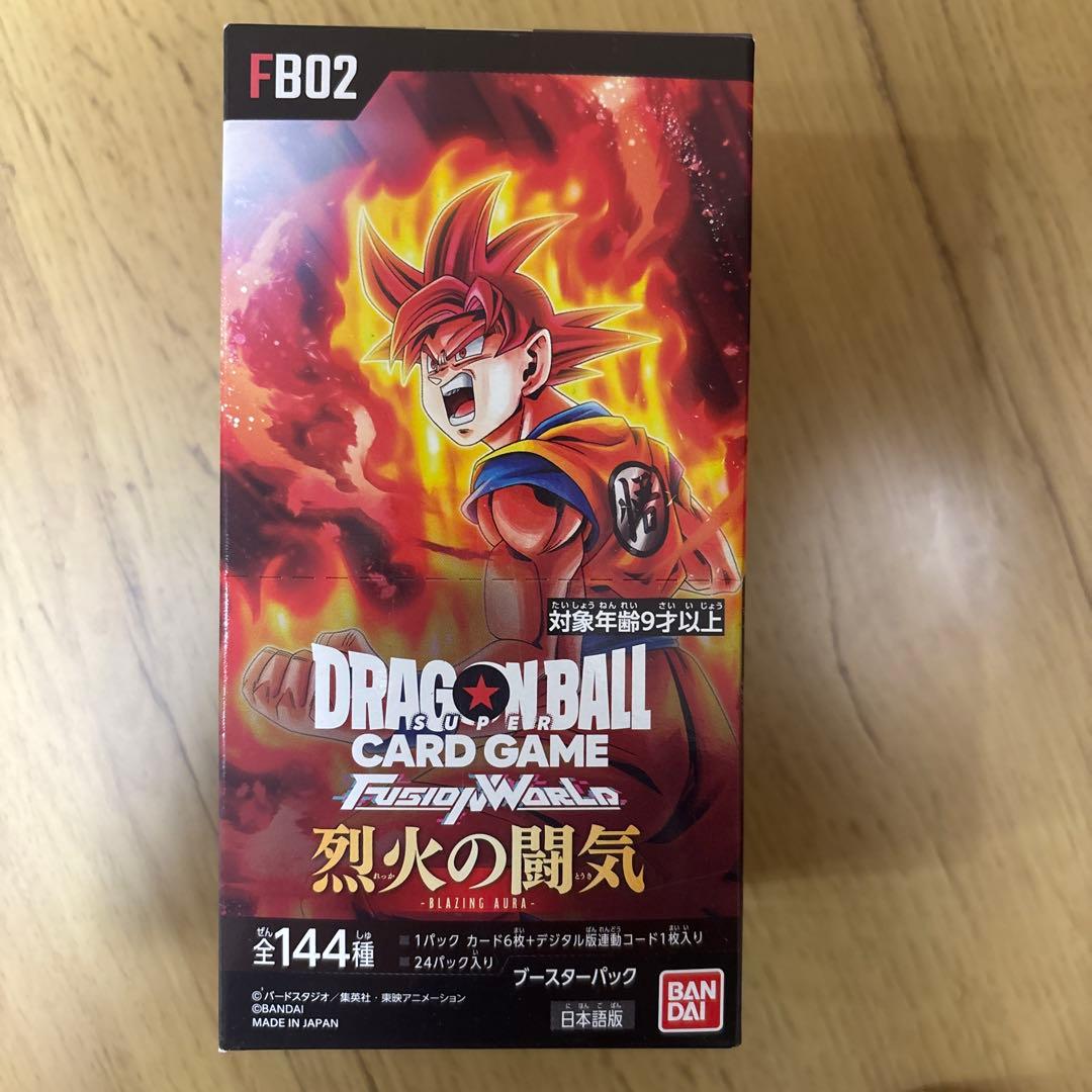 ドラゴンボール スーパーカード　烈火の闘気BOX