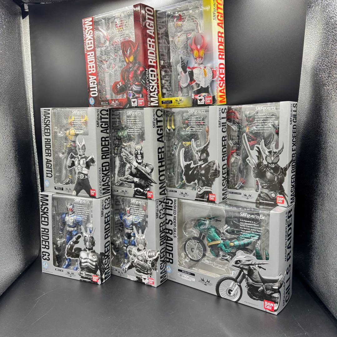 【新品・未開封】フィギュアーツ　仮面ライダーアギト　９点セット【送料込み】