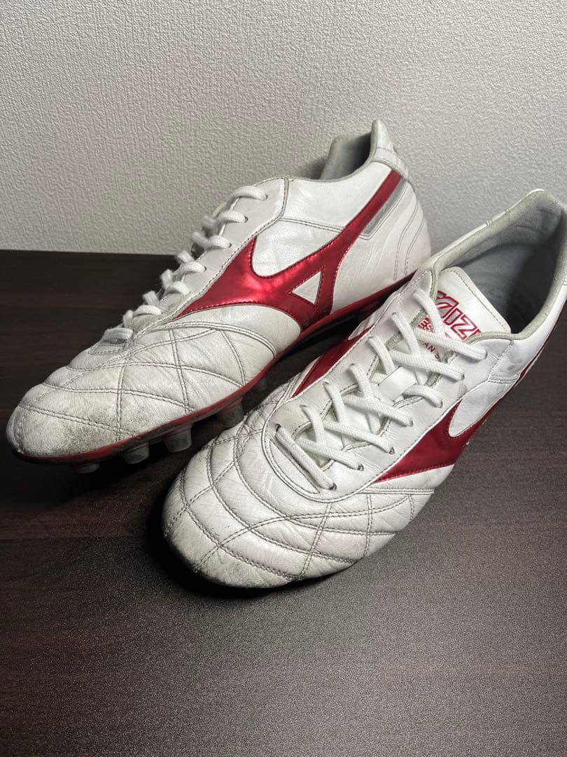 Mizuno Morelia II Japan AG 26cm ホワイト/レッド