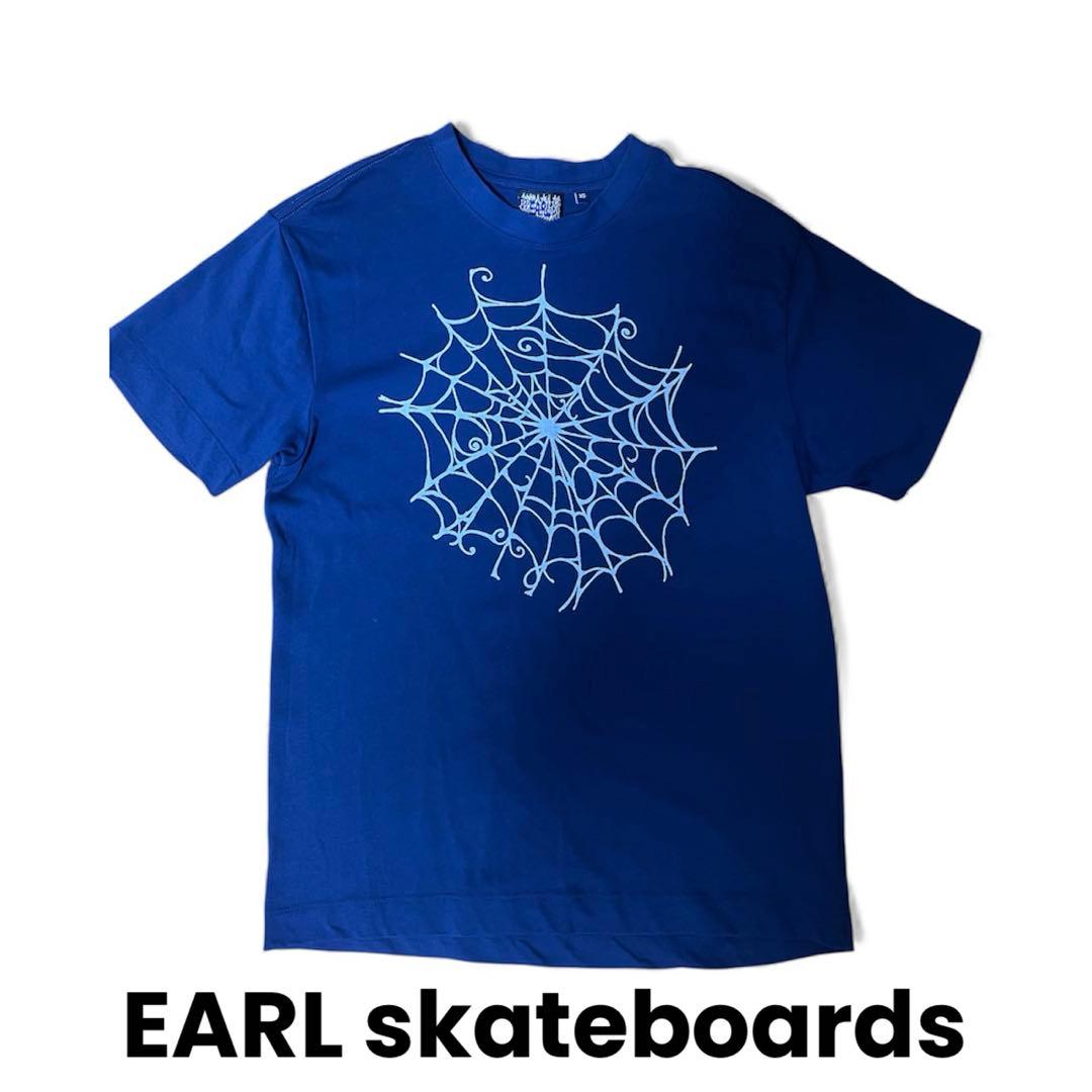 earlskateboards メルカリ内残り一品　超希少　tシャツ　ネイビー