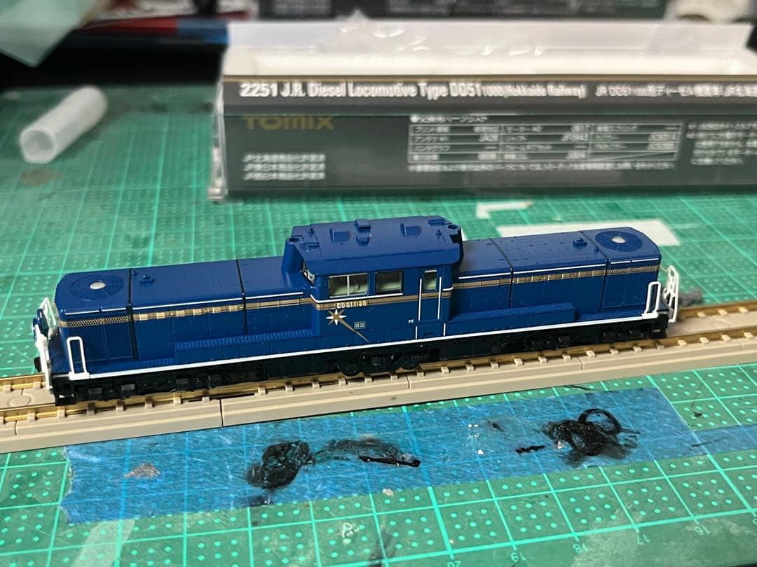 展示品 TOMIX 2251 最新ロット DD51 北海道色 2両セット