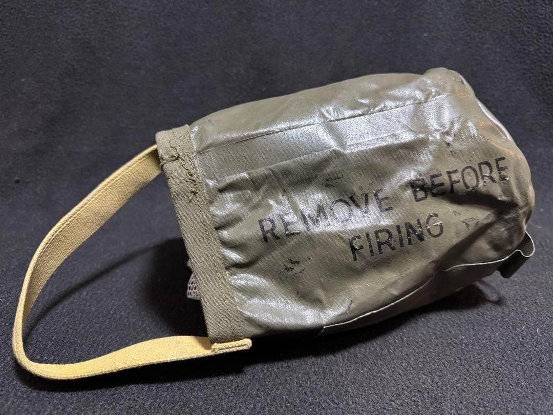 米軍 実物 REMOVE BEFORE FIRING 砲口カバー