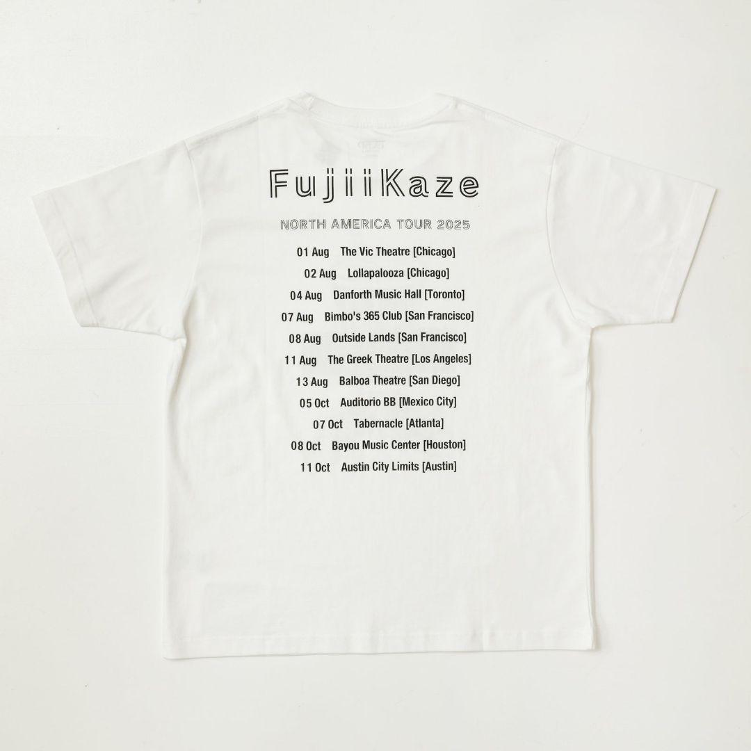 藤井風 Fujii Kaze ドリンクTシャツ White(白) XXL