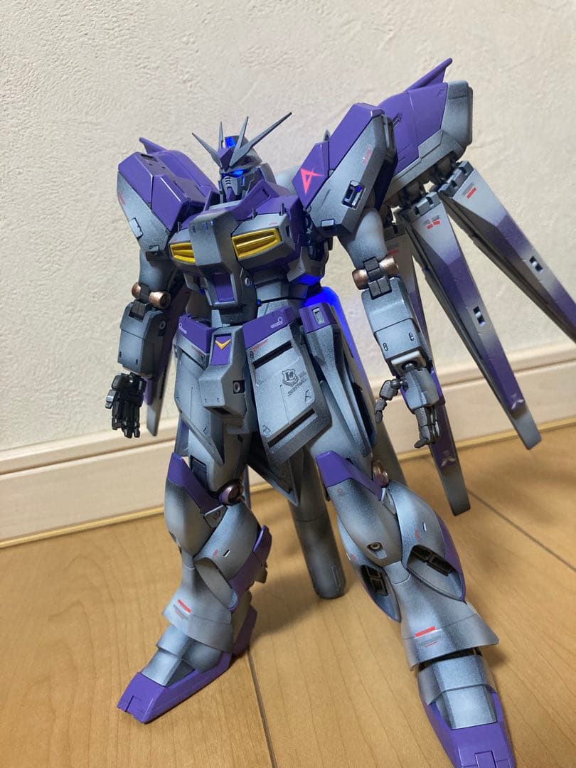 mg ver.ka hi-νガンダム　塗装品　ジャンク品