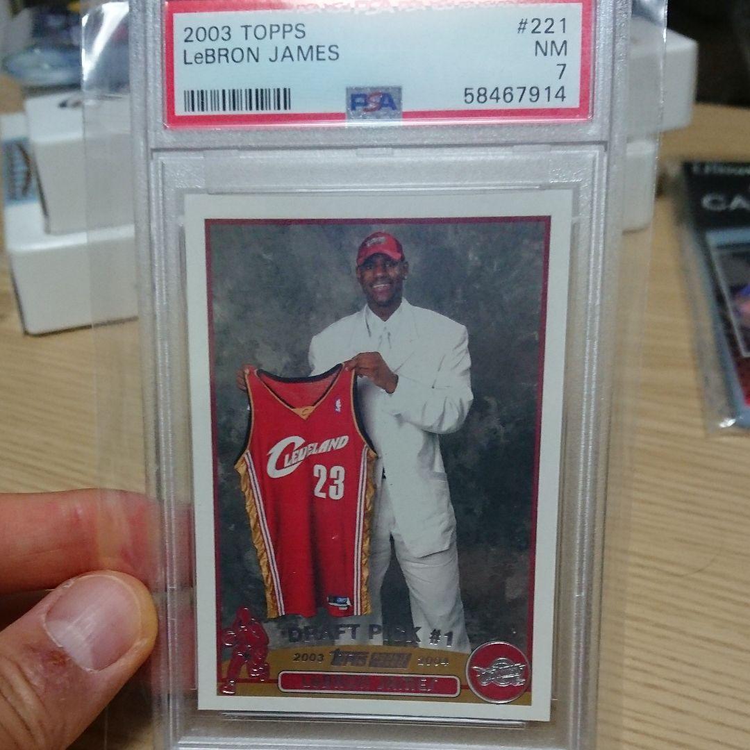 その他 Lebron James rc topps