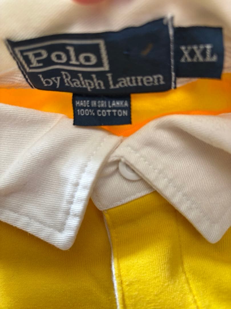 00s Polo Ralph Lauren ラガーシャツ US XXL 大きい