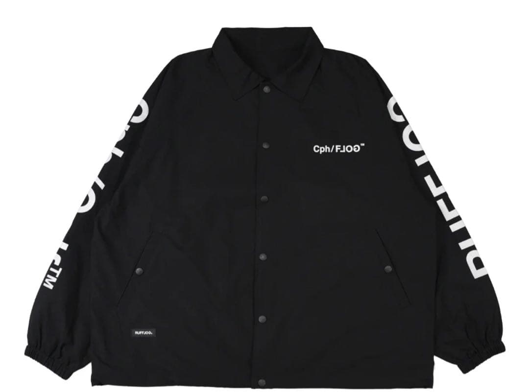 Cph/Golf×RUFFLOG COACH JACKET BLACK M