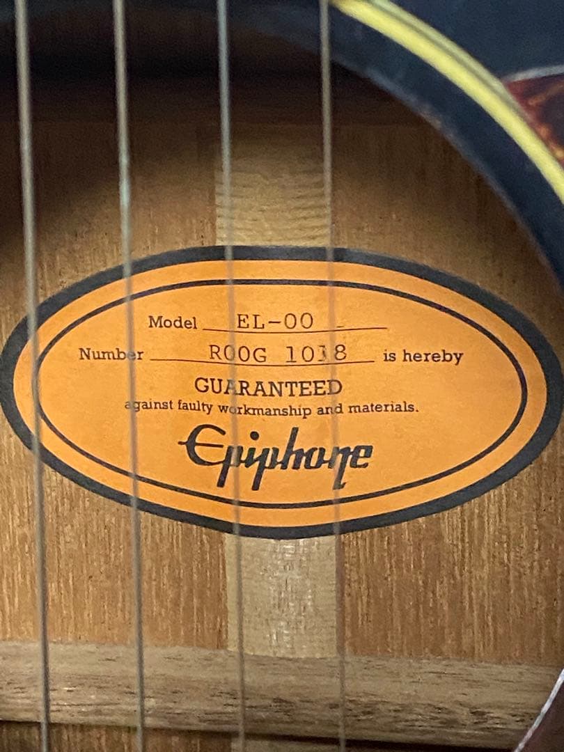 【値下げ】Epiphone EL-00 ギター（ケース・スタンドもセット）