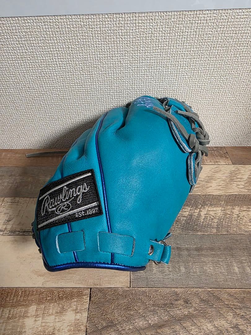 Rawlings 軟式グローブ 青 オーダー　即戦力