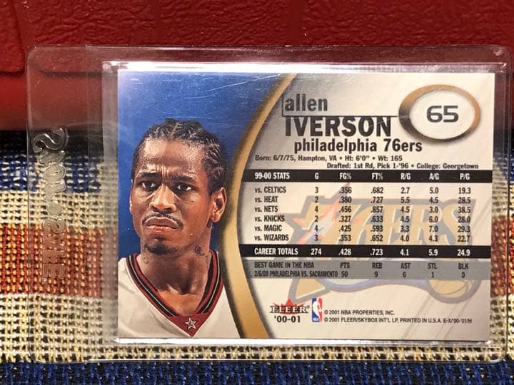Allen IVERSON (ソフトケース付き)