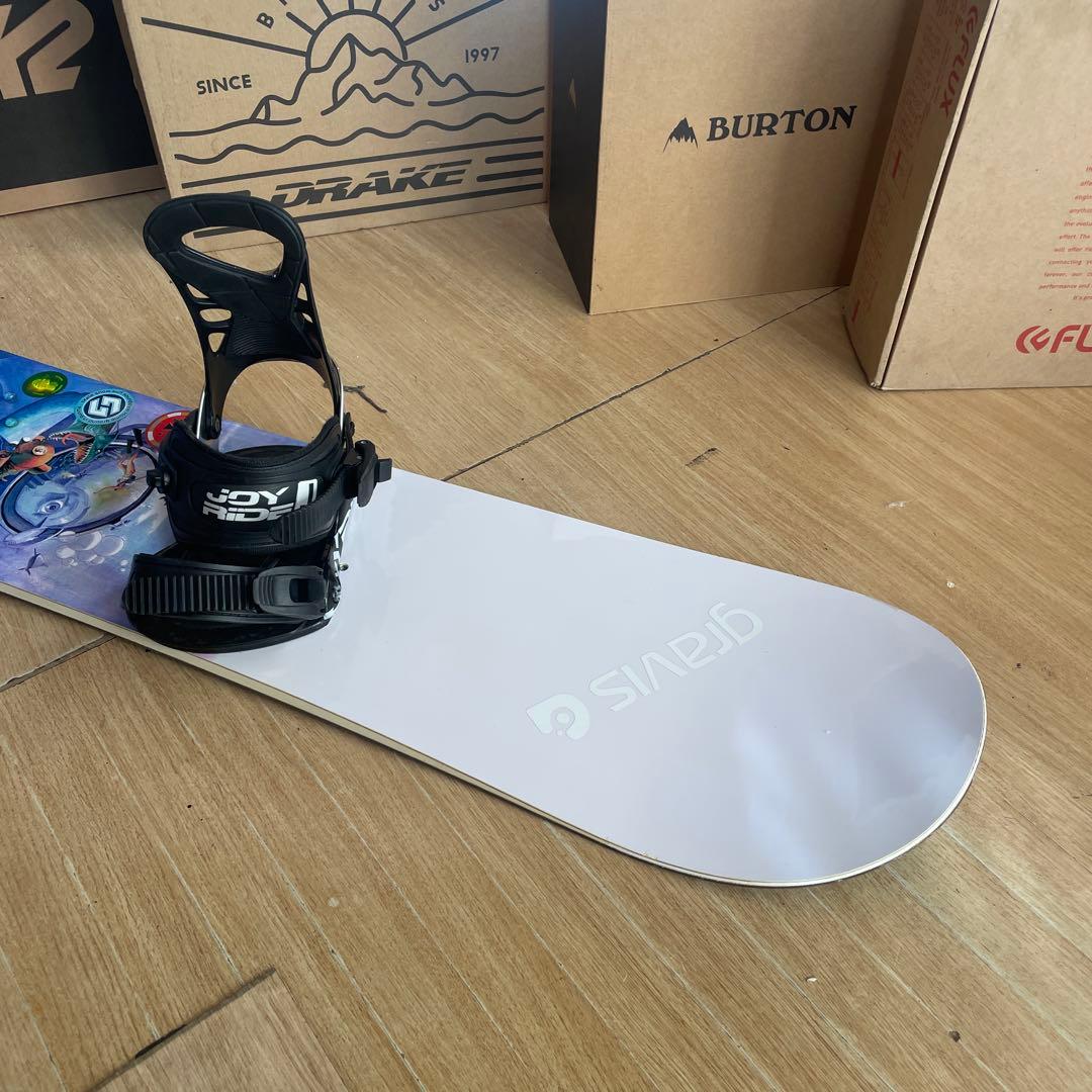 BURTON　バートン　カスタムバインディング付スノーボードセット　CUSTOM