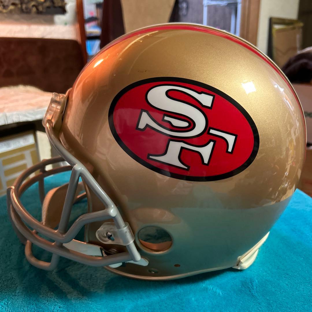 サンフランシスコ49ers ヘルメット ゴールド