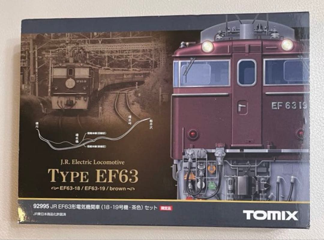 TOMIX EF63型電気機関車セット 92995