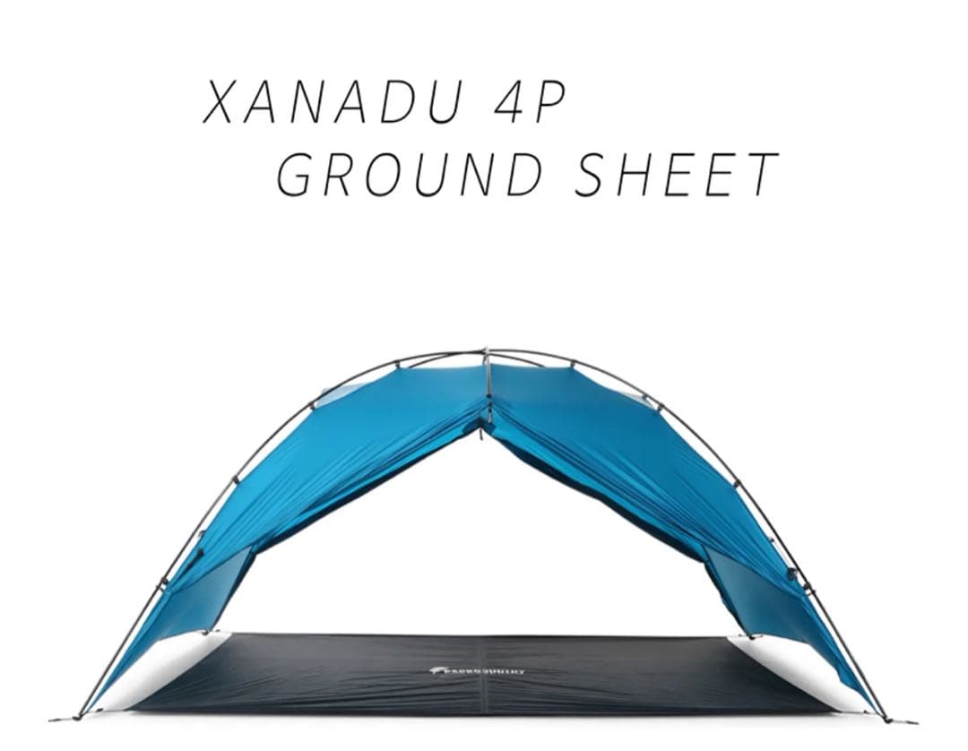 バックカントリー　XANADU 4P EXPEDITION 専用グランドシート付