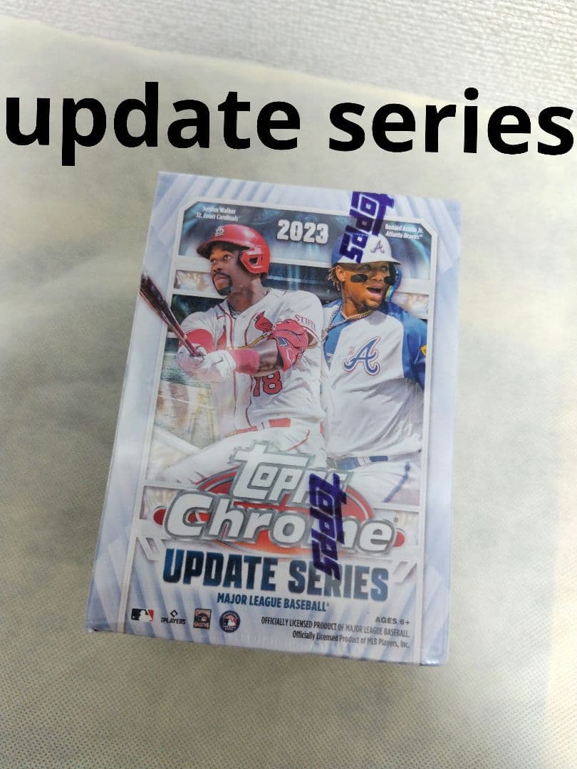 topps chrome mlb update series 未開封box