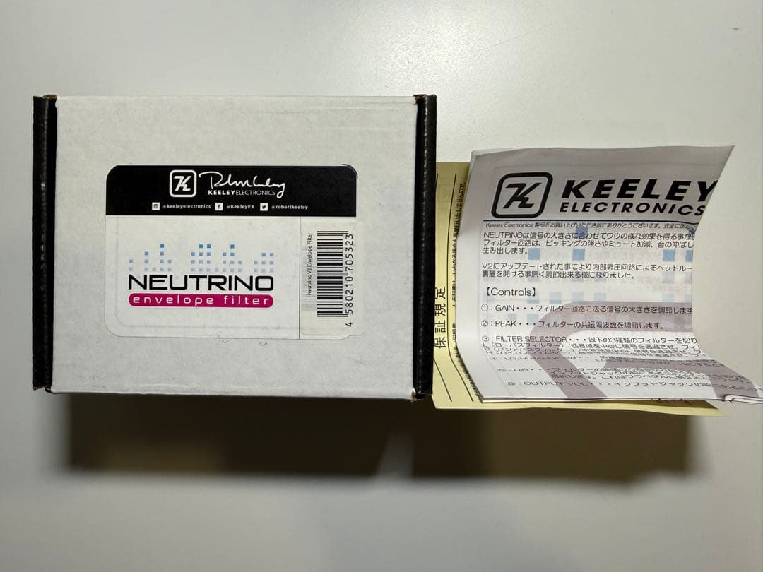 ギター Keeley NEUTRINO V2 envelope filter