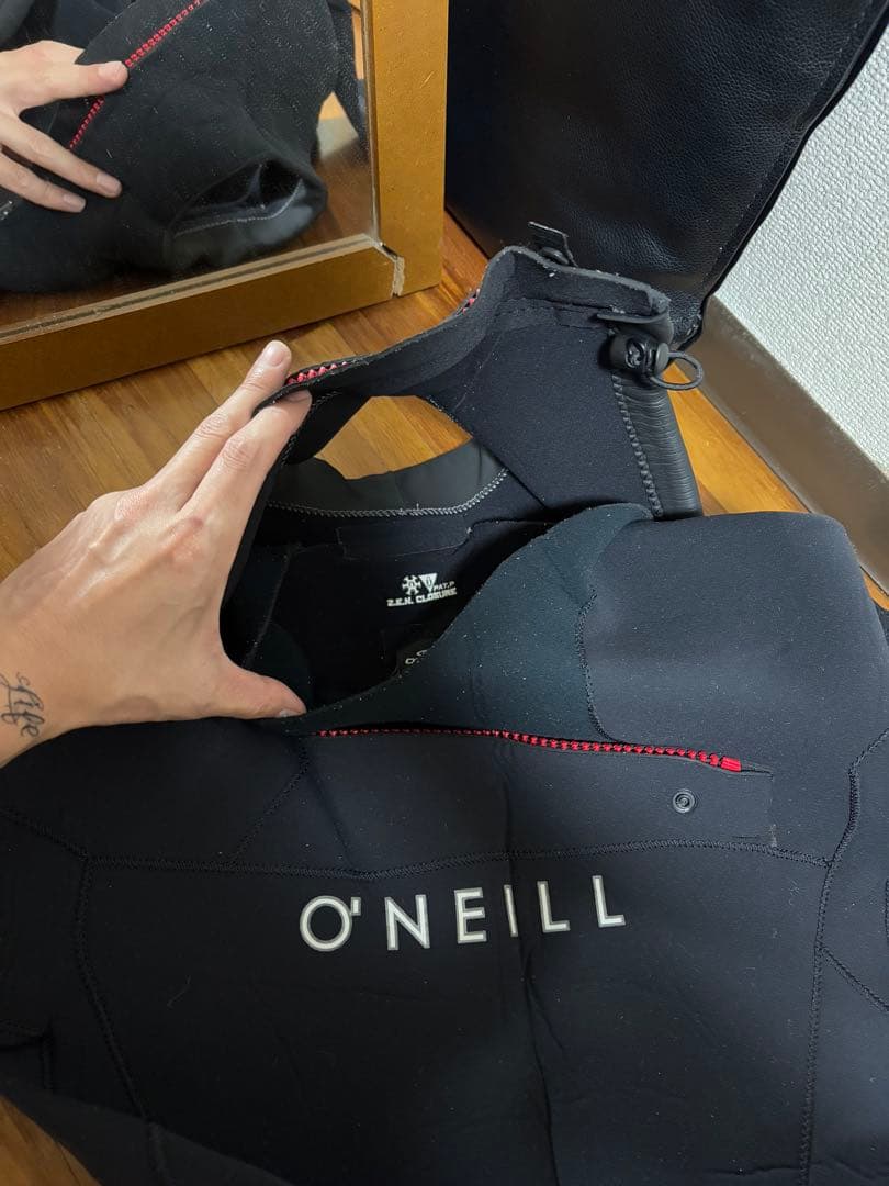 O'NEILL ロングジョン ウェットスーツ ブラック　ベストタイプとセット
