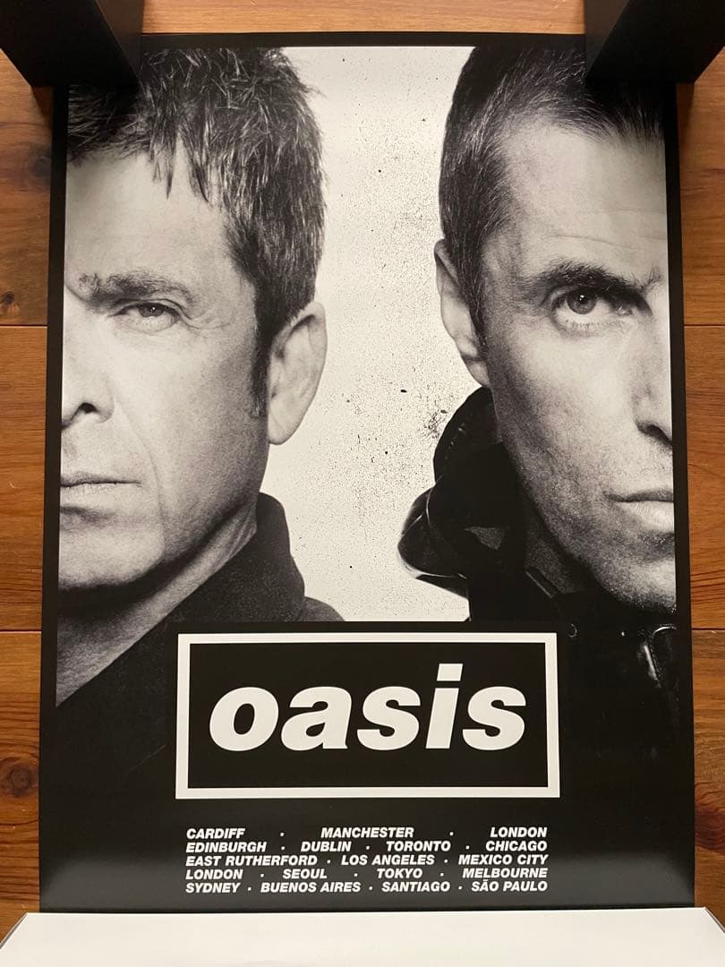 oasis live’25 ポスターセット 3枚 限定 完売 希少 オアシス