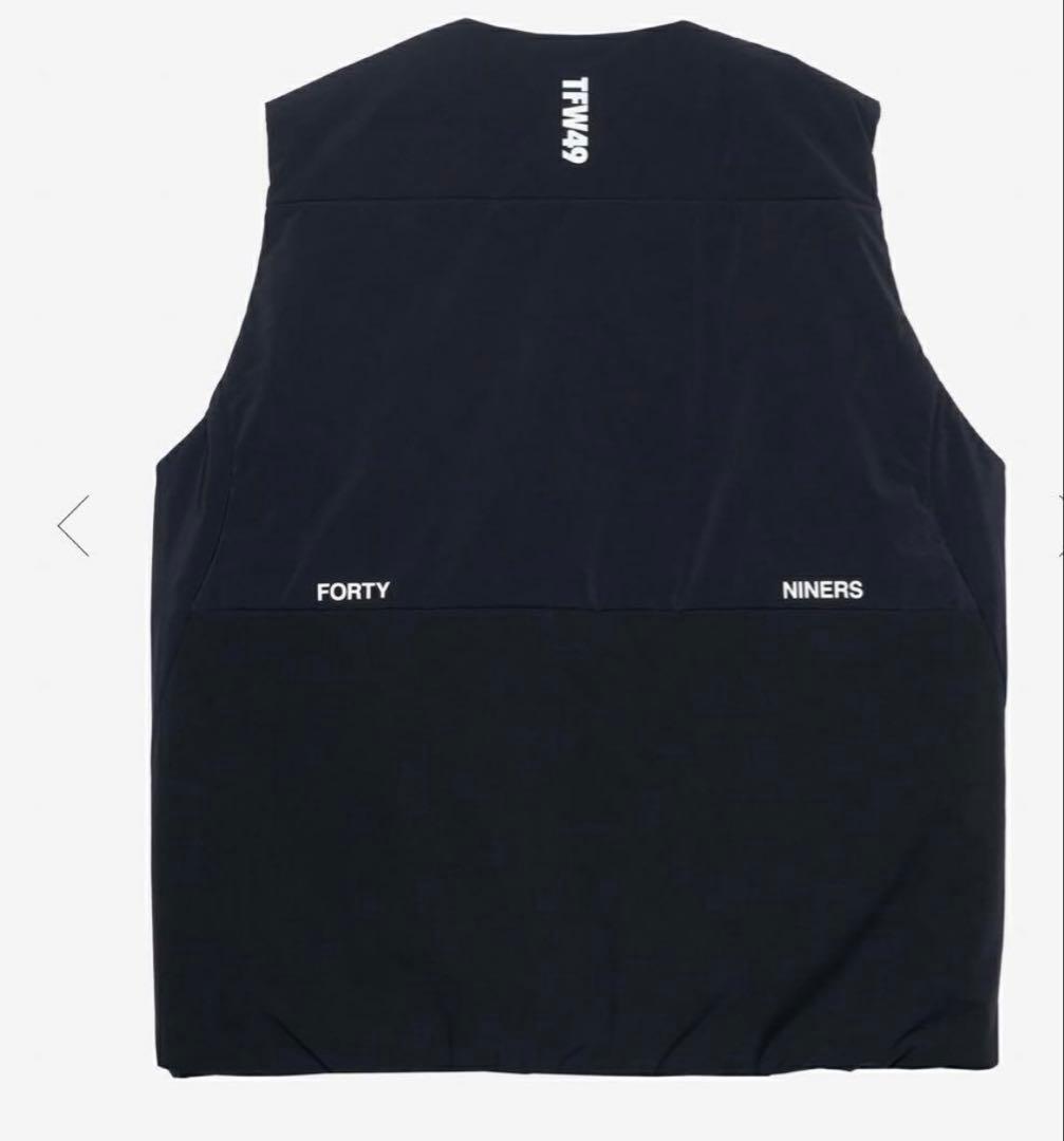 新作TFW49 PADDING VEST ベスト　ブラックXL完売品