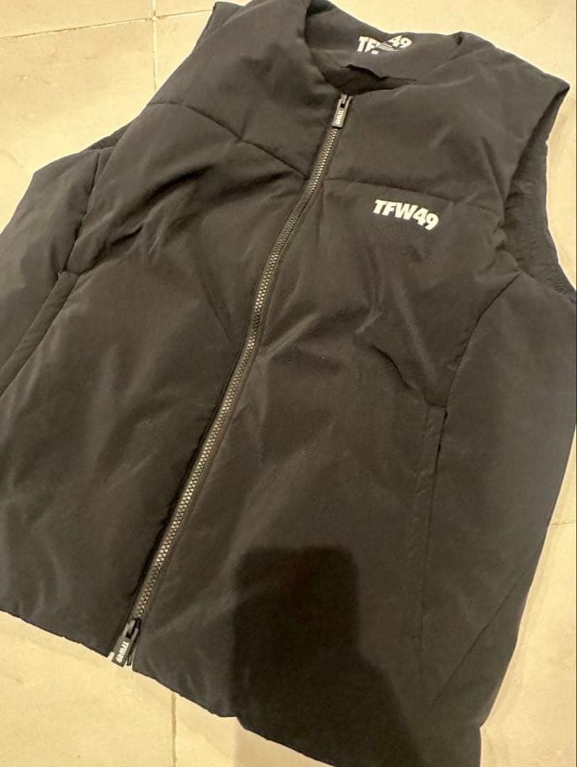 新作TFW49 PADDING VEST ベスト　ブラックXL完売品