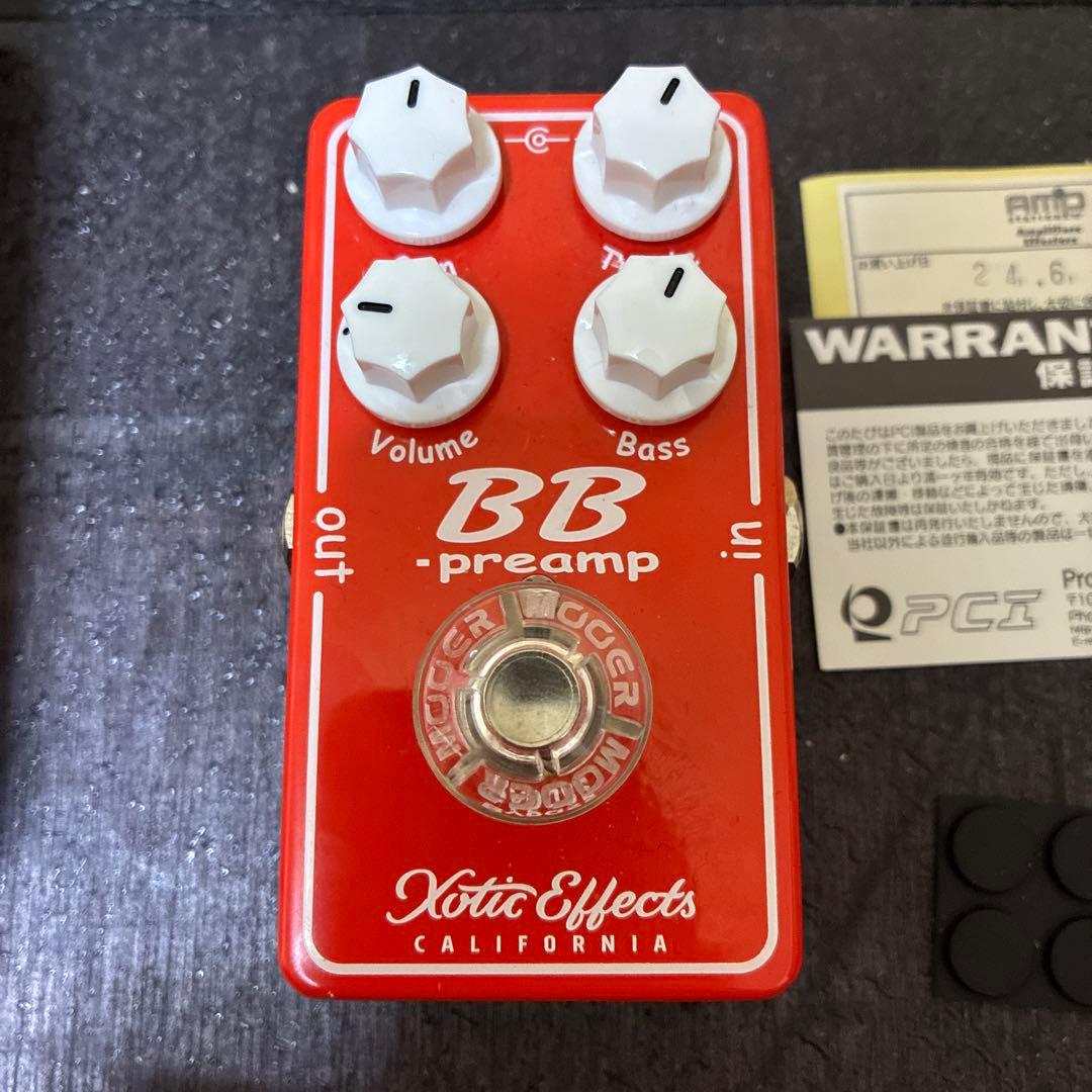 Xotic Effects BB-preamp 本日発送可