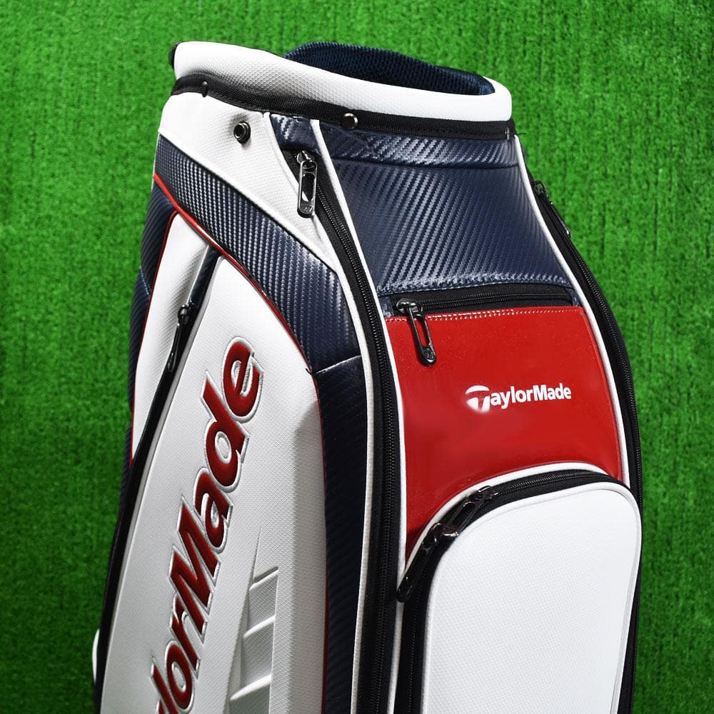 サ*レ様 TaylorMade テーラーメイド エナメル キャディバッグ９型 新