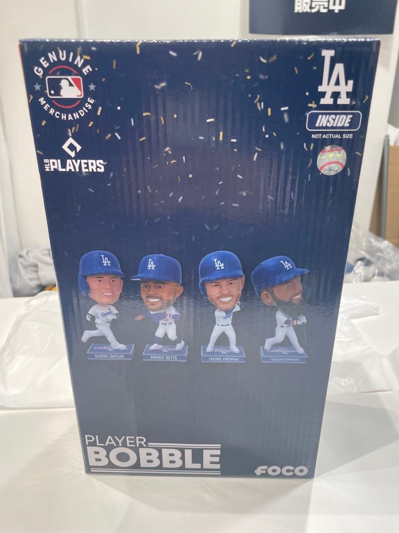 LA Dodgers PLAYER BOBBLE フィギュアセット
