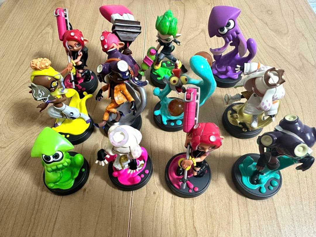 【早い者勝ち】スプラトゥーン3 amiibo 12体セット