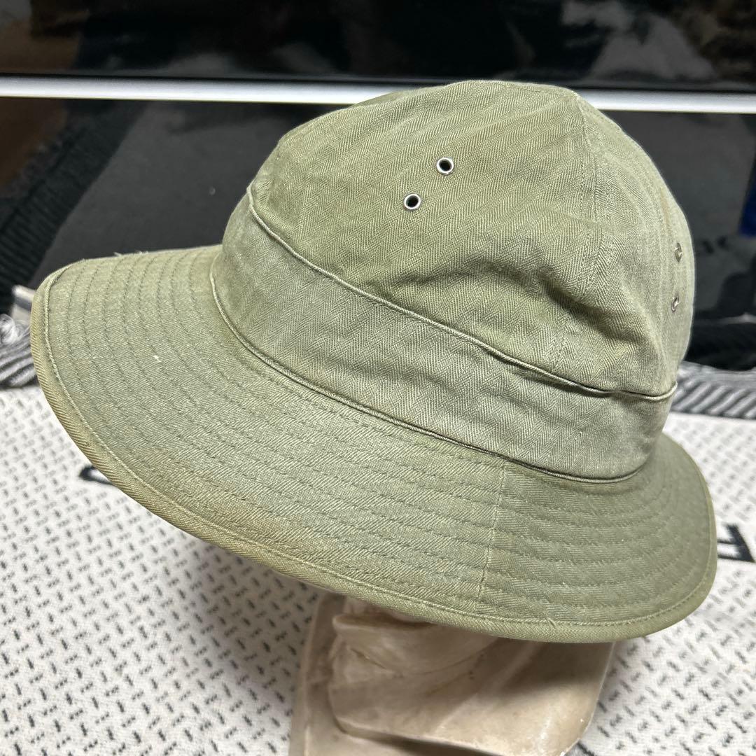 米軍実物 1940年代 WW2 HBT ヘリンボーン HAT ARMY