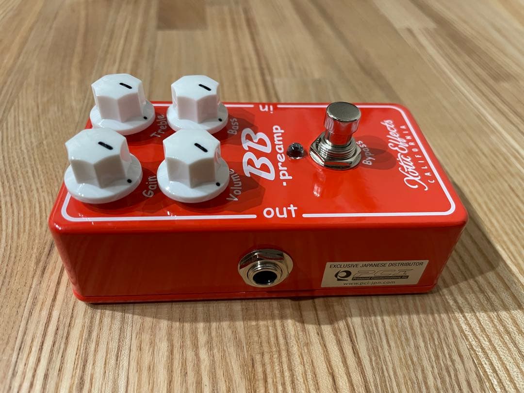 Xotic BB Preamp V1.5 overdrive オーバードライブ