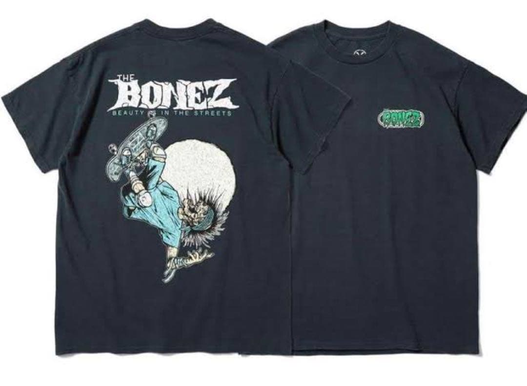 新品未使用　the bonez damaged skate tee Tシャツ