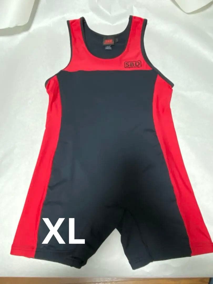 SBD　シングレット　XL　ブラック　レッド　IPF