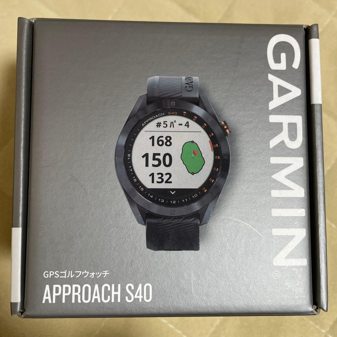 【美品】GARMIN Approach S40 GPSスマートウォッチ