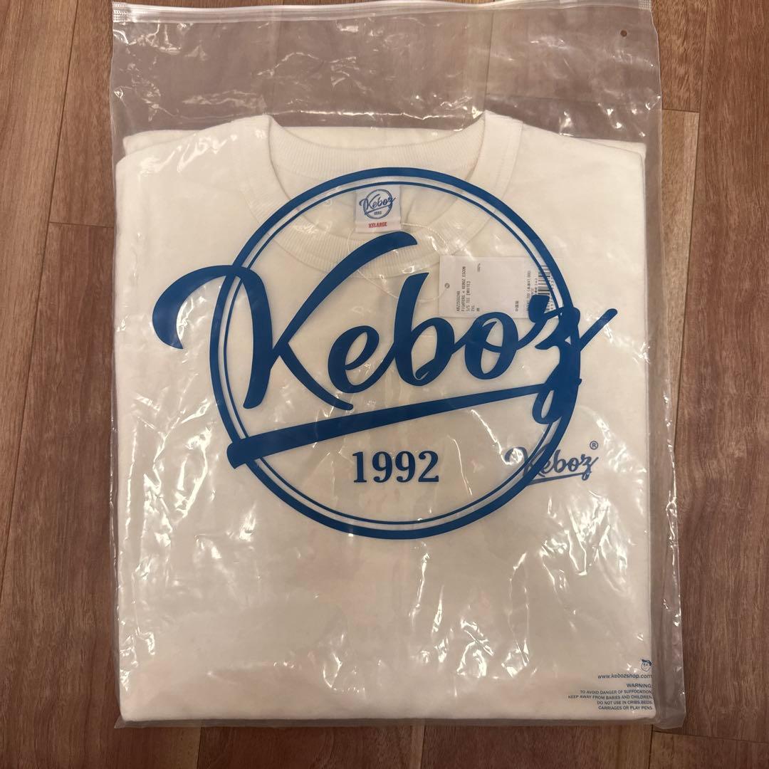 KEBOZ ファイターズ ESCON SS TEE Tシャツ ホワイト 2XL