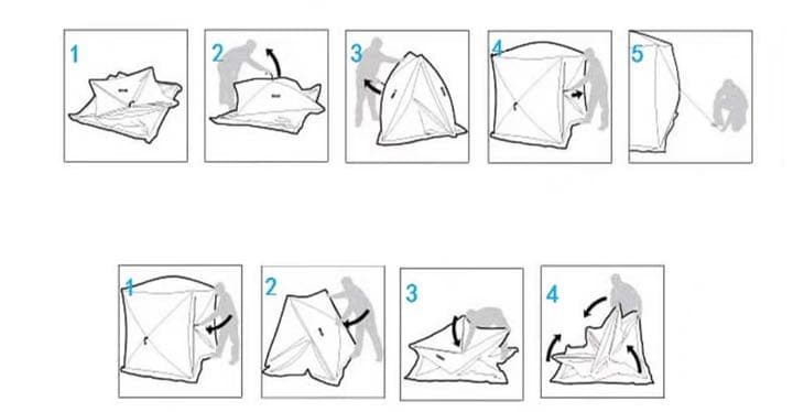 サウナテント黒色ブラック　ワンタッチ　ポップアップ式
