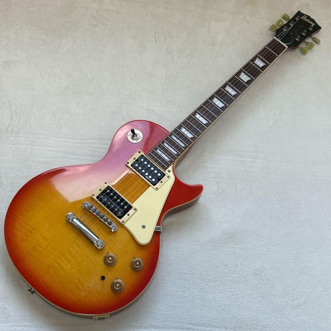 BURNY RLG-55S SUSTAINER搭載 Les paul トラ杢