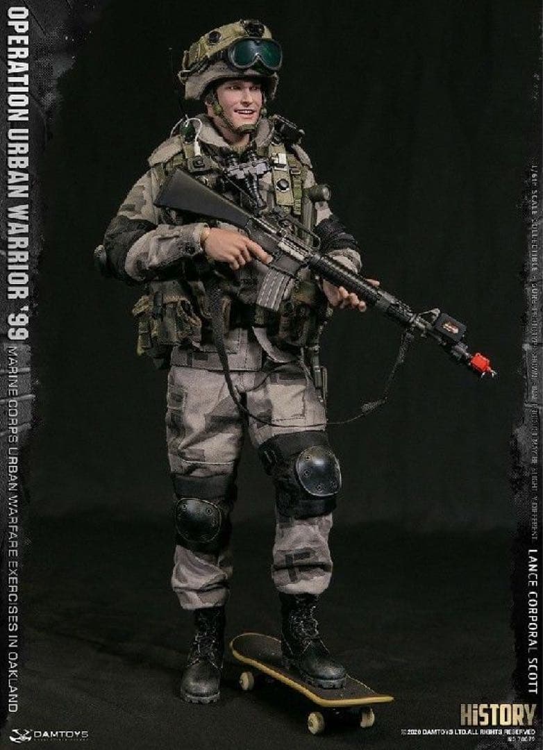 ダムトイズ Damtoys 78079 USMCアメリカ海兵隊 市街戦演習1/6