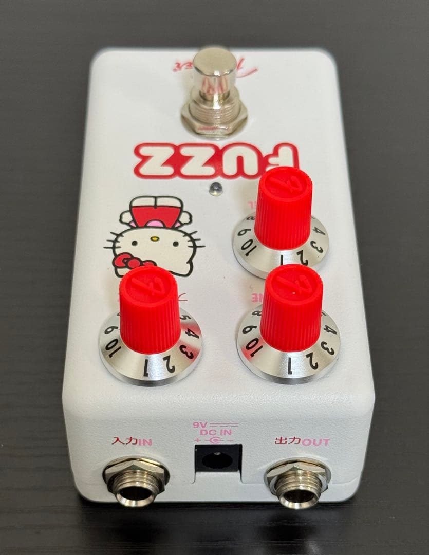 Fender×ハローキティ FUZZ エフェクター ホワイト