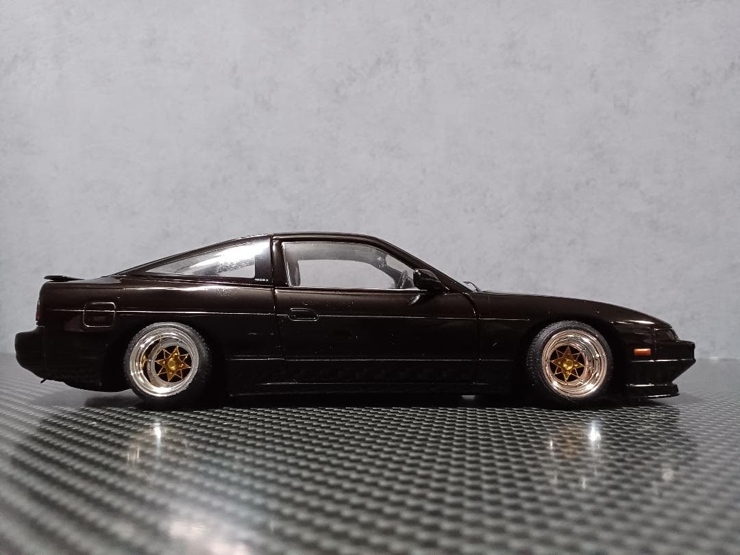 Hachette 1/24 日産180SX カスタム改 ドリフト