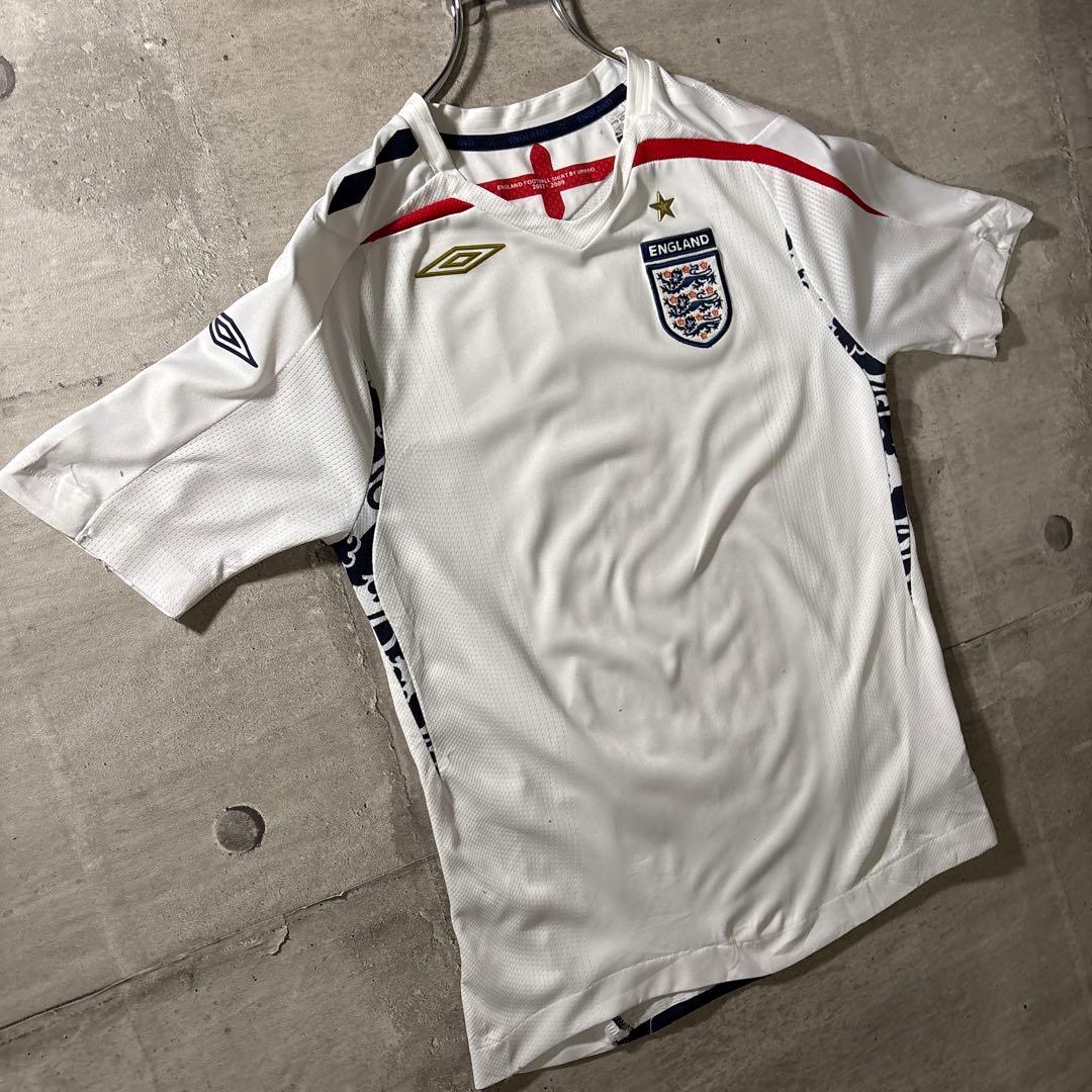 00s umbro England 代表　サッカーシャツ　在原みゆき