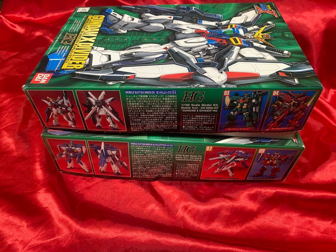 hg 1/100 ガンダムx ディバイダー　エアマックス　バースト　新品　未開封